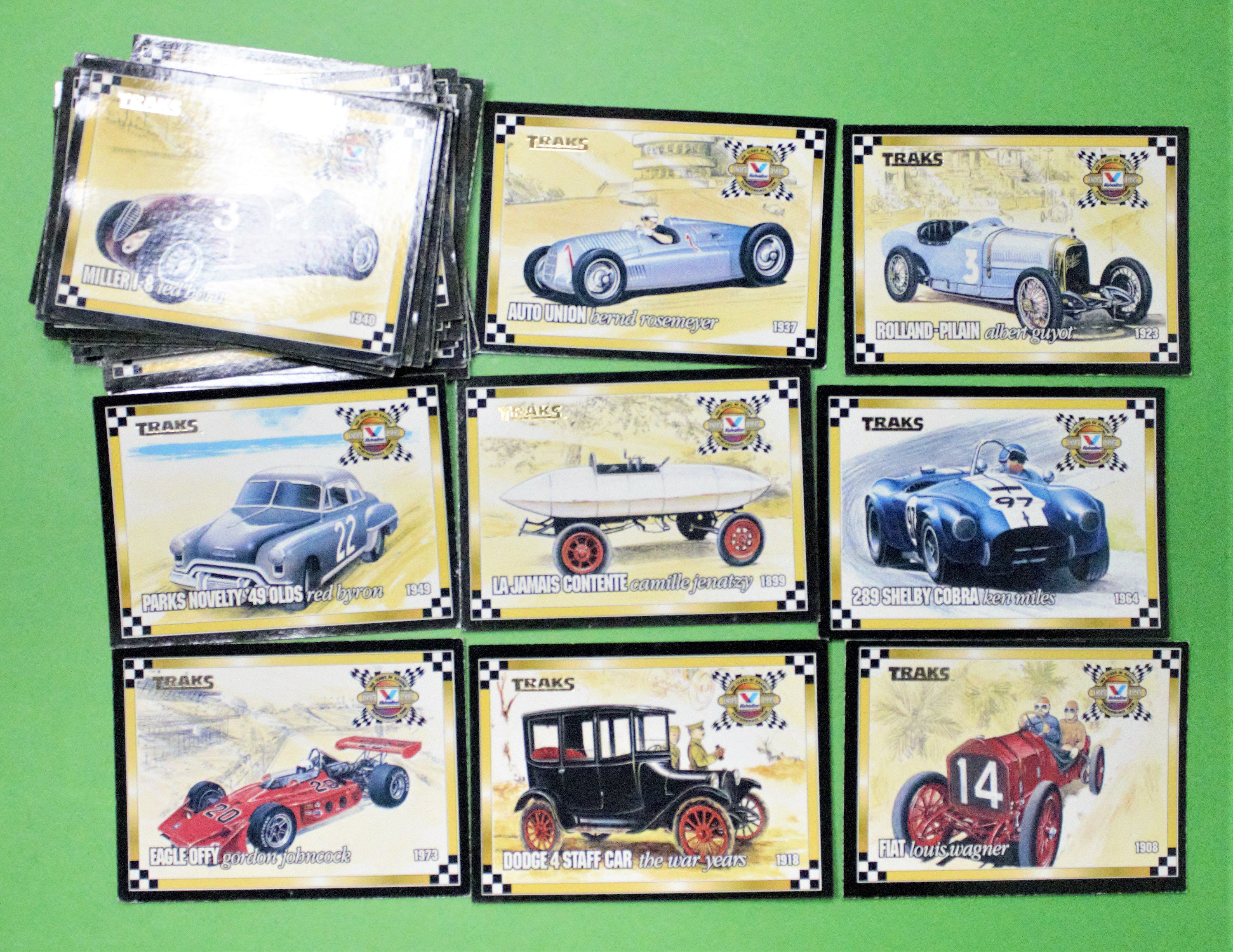 Vintage 1995 Automotive Racing Car Collector Trading Cards - Etsy
