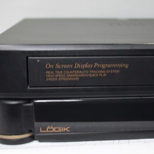 Vintage VCR Cassette Tape Recorder Player VHS Audio Video Recorder on ...