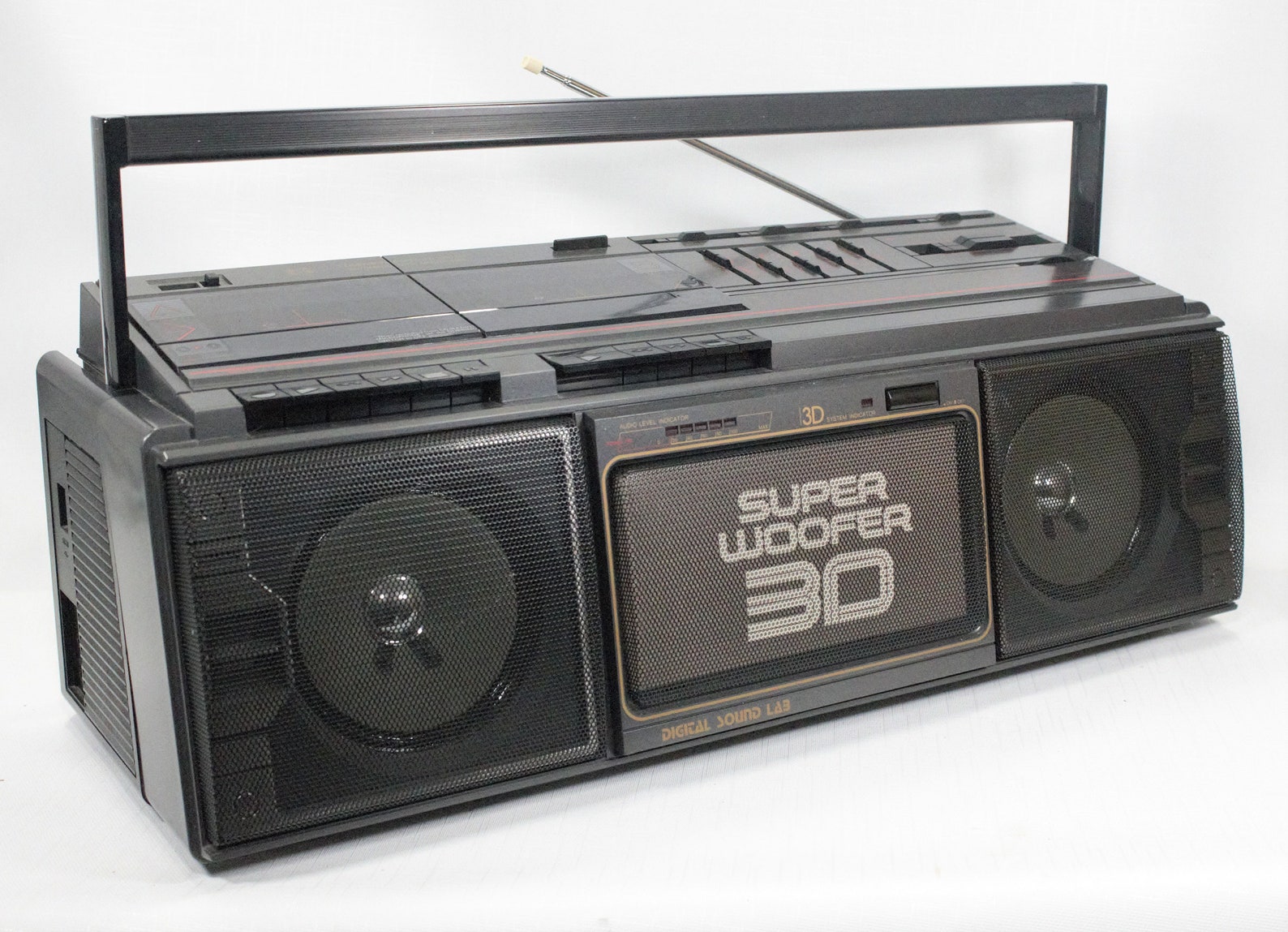 Vintage 1980s Boombox Stereo Digital Sound Lab 3D Woofer 5 - Etsy
