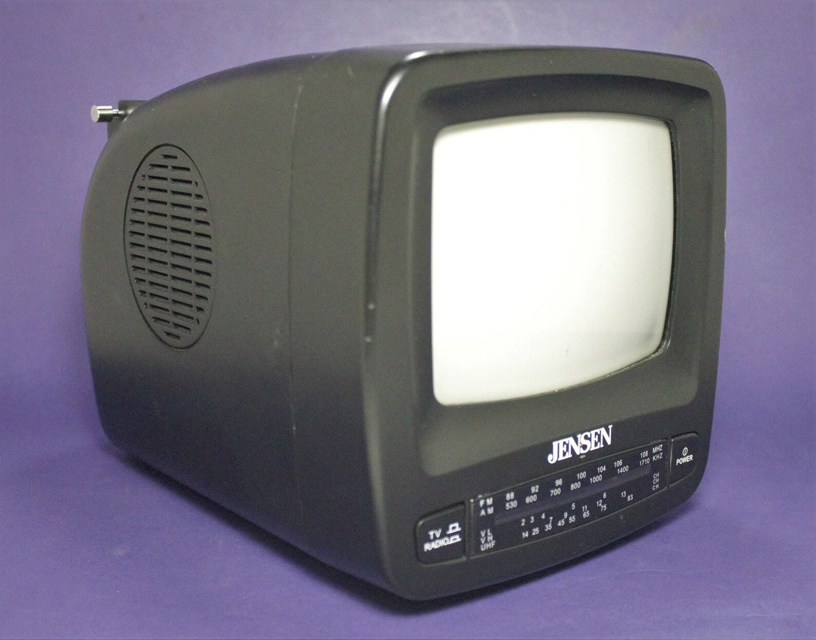 Vintage 5 B&W TV Radio Portable Mini Tube Television - Etsy