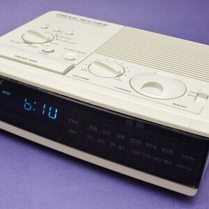 Vintage 1980s Dream Machine Sony Digital Alarm Clock AM-FM - Etsy
