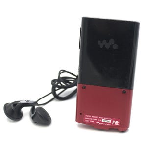 Vintage Sony Walkman Stereo MP3 Audio Music Video Player 8 GB Red With ...