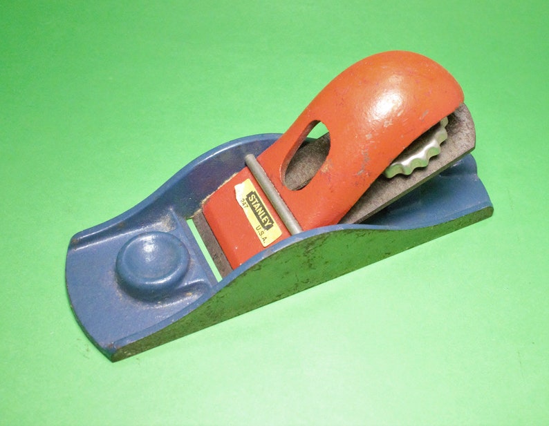 Vintage Stanley Wood Plane Hand Planer Tool Cast Iron Tempered - Etsy