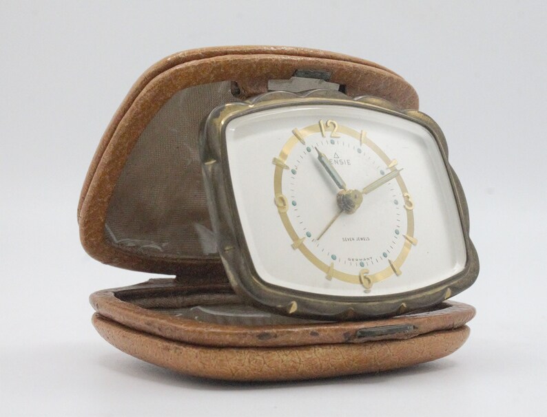 Vintage Alarm Clock Travel Alarm Rensie Watch Corp Germany - Etsy