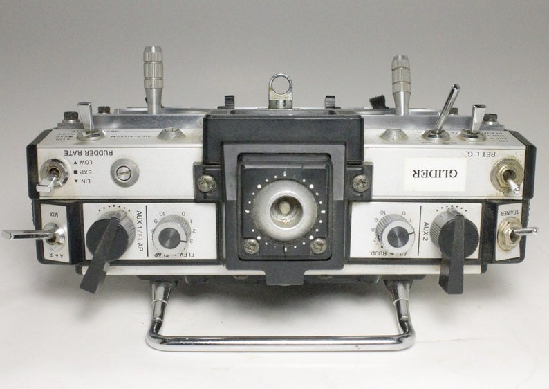 Vintage Radio Control Century VII PCM RC Set With 4 Servos Setup Flying ...