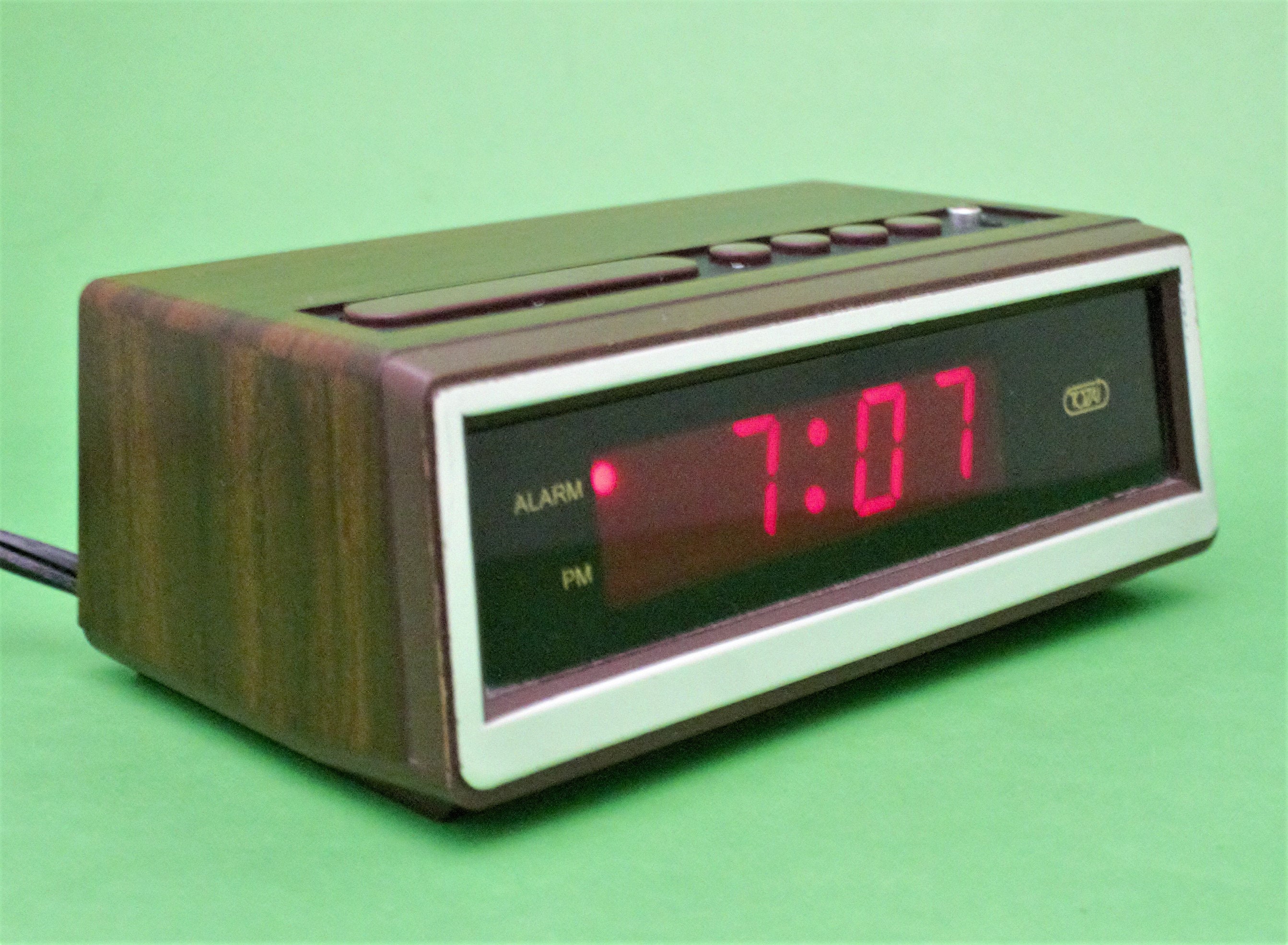 Old Digital Alarm Clock