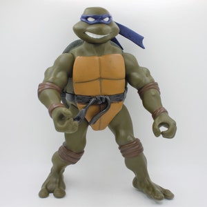 Vintage Large Teenage Mutant Ninja Turtles Action Figure Donatello ...