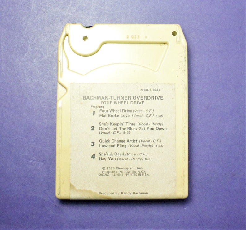 Vintage 1975 8-track BTO Bachman Turner Overdrive Album Four - Etsy