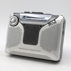 Vintage Panasonic Stereo Recorder Cassette Tape Player AM/FM Radio ...