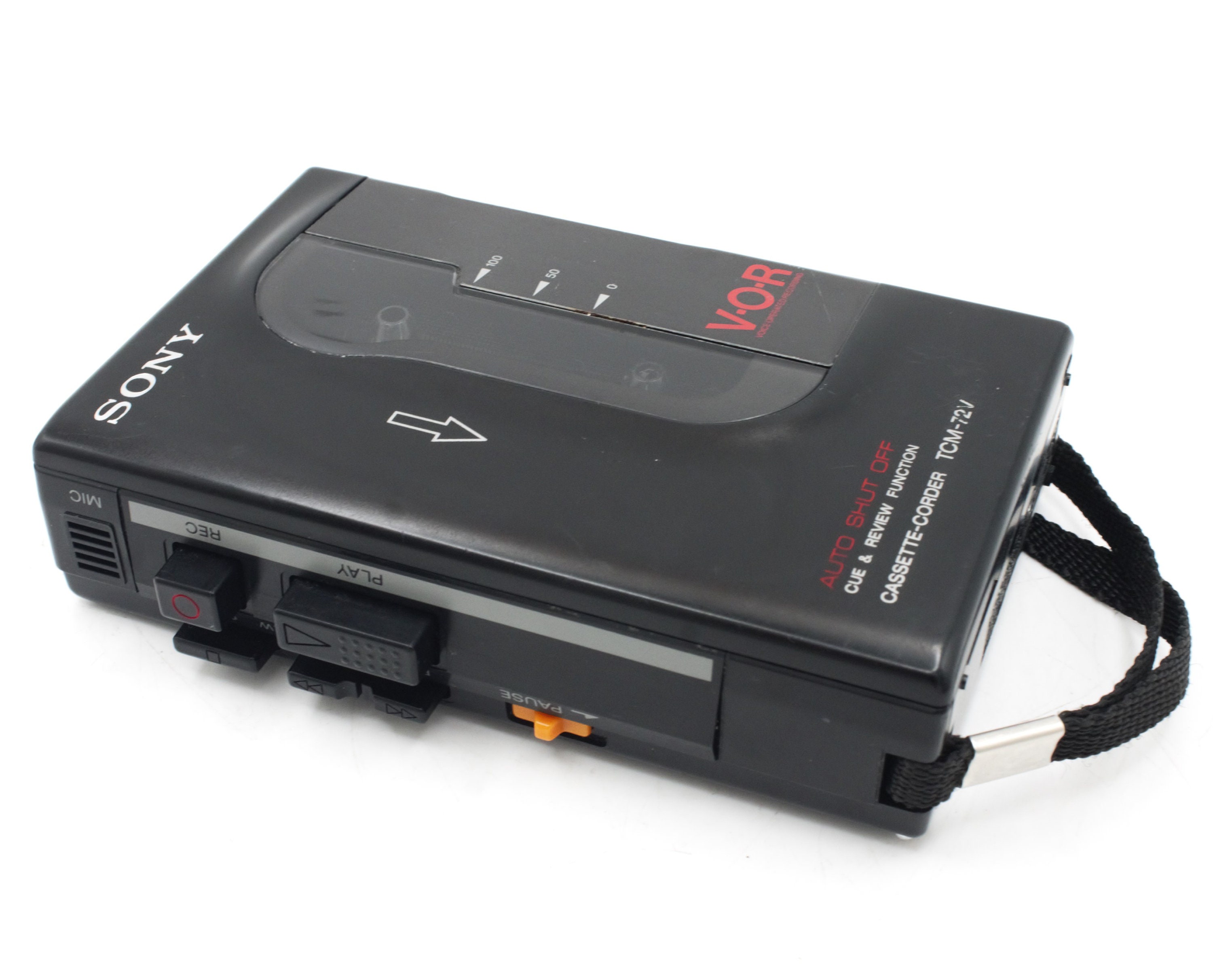 Vintage 1980s Sony Cassette-corder Tape Recorder Dictation Voice ...