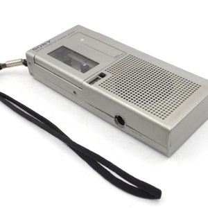 Vintage Sony Micro-corder Mini Cassette Tape Recorder Audio Player ...