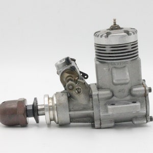 Vintage Irvine 40 RC Model Airplane Engine Made in England Side Exhaust ...