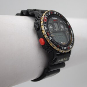 Vintage Digital Wristwatch Wilson Sport Water Resistant Calendar Date ...