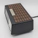 Vintage Digital Alarm Clock Red LED Light Time Display Woodgrain ...