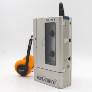 Vintage Sony Walkman F1 1980s Personal Stereo Cassette Tape Player FM ...