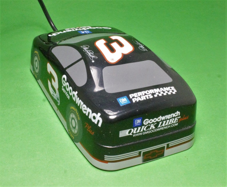 Vintage PC Mouse Dale Earnhardt 3 NASCAR Auto Racing - Etsy