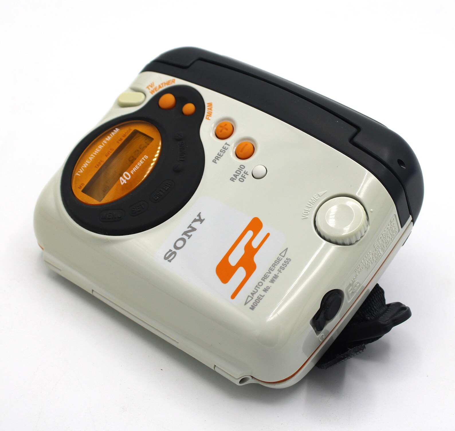 Vintage Sony Walkman Sport Edition Stereo Cassette Tape Player Radio ...