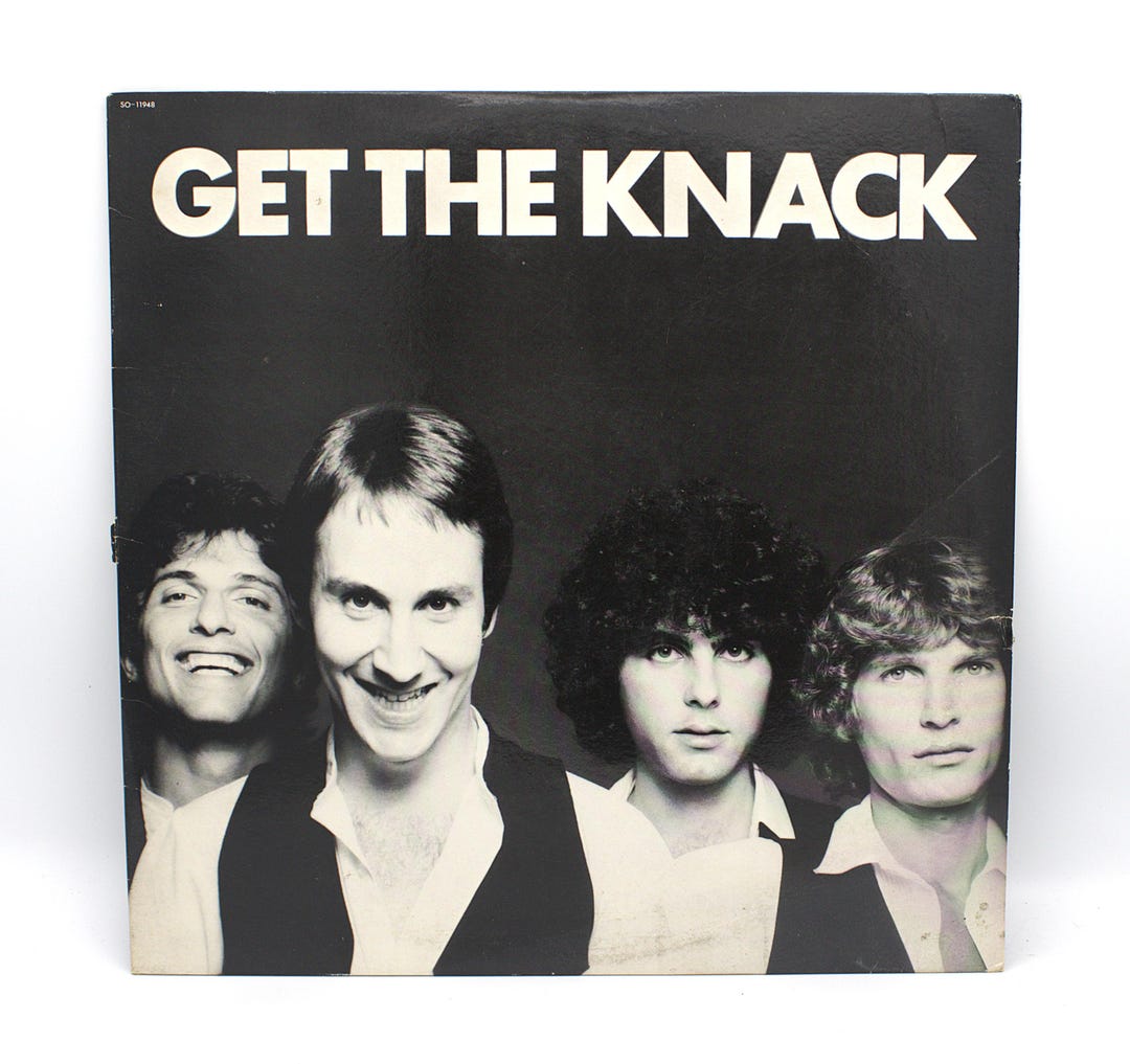 Vintage Vinyl the Knack 1980s Pop Rock Record Get the Knack 1979 Album ...