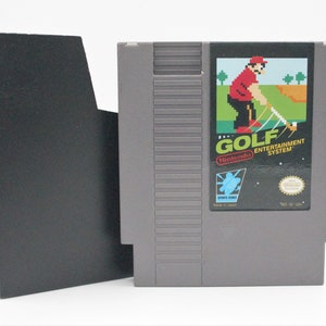 Vintage Nintendo Golf Video Game Cartridge Original NES 8-bit Console ...