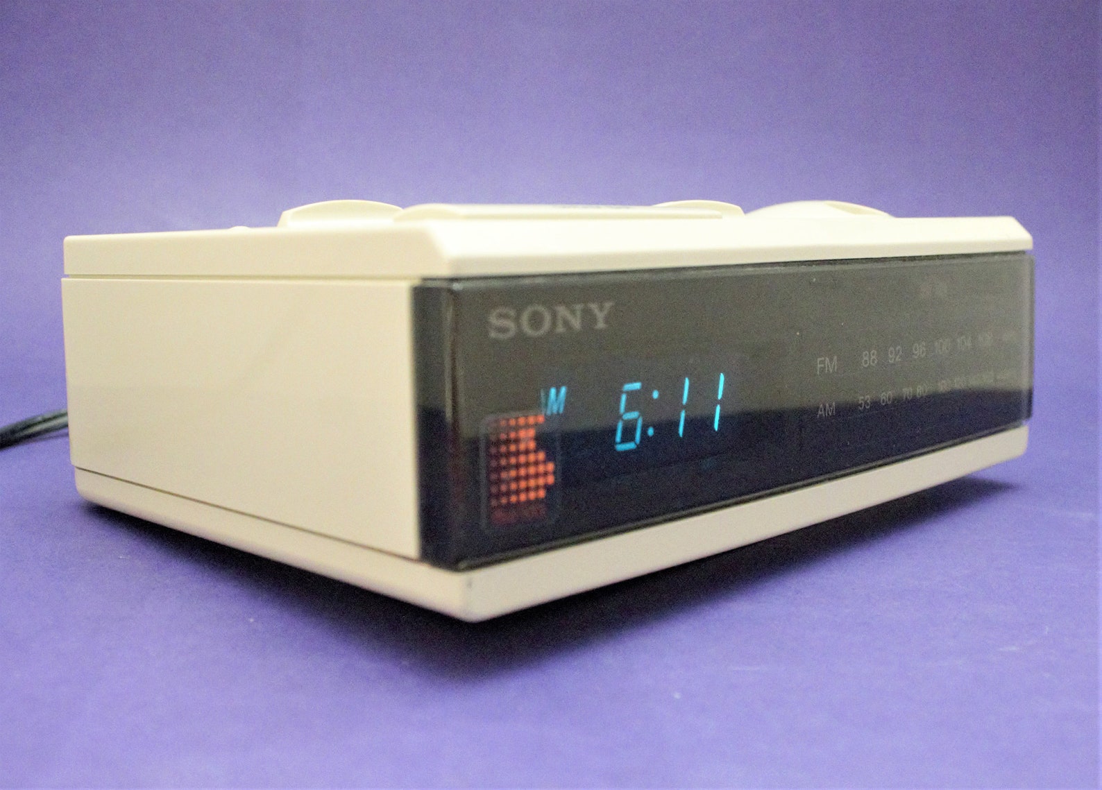 Vintage 1980s Dream Machine Sony Digital Alarm Clock AM-FM - Etsy