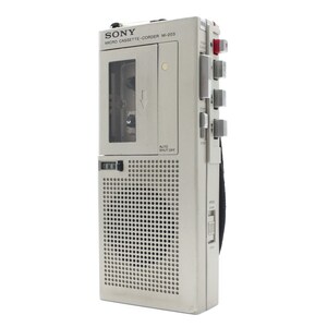 Vintage Sony Micro-corder Mini Cassette Tape Recorder Audio Player ...