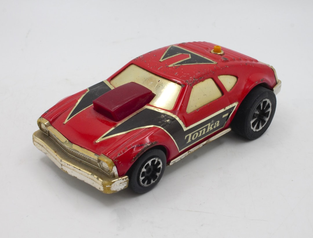 Vintage Tonka Ford Pinto Hot Rod Pro Street Drag Racing Toy Car Rev ...