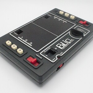 Vintage 1970s Handheld Electronic Game Blip Tennis 1-2 Player ...