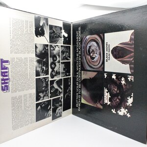 Vintage 1970s Vinyl Shaft Music From the Soundtrack by Isaac Hayes Cool ...