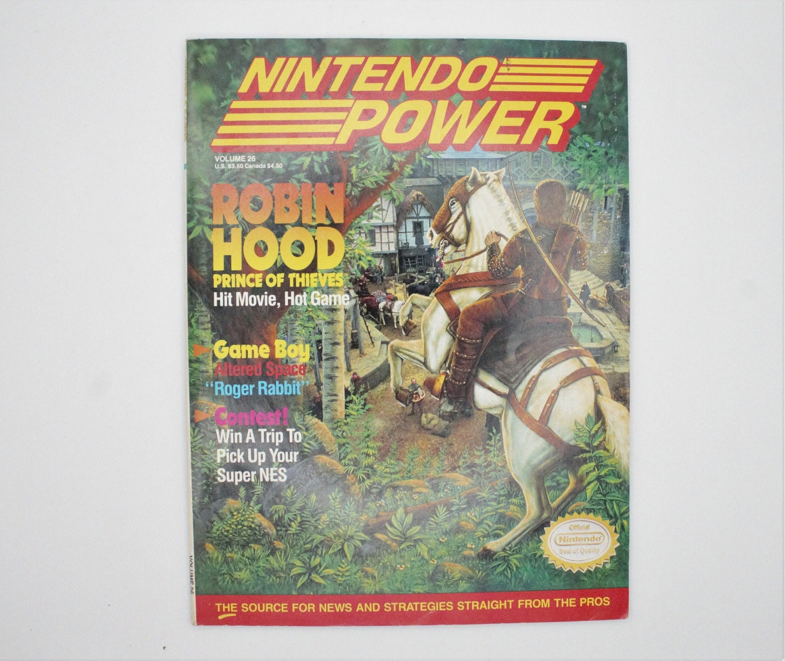 Nintendo Power 1991 Issue Robin Hood Bill & Teds Excellent Adventure ...