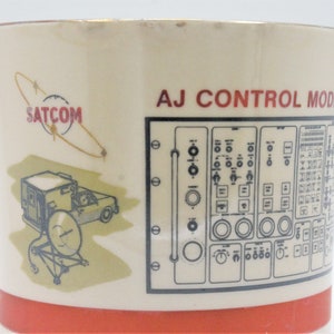 Vintage Satcom AJ Control Modems Harris Semiconductor Coffee Cup ...