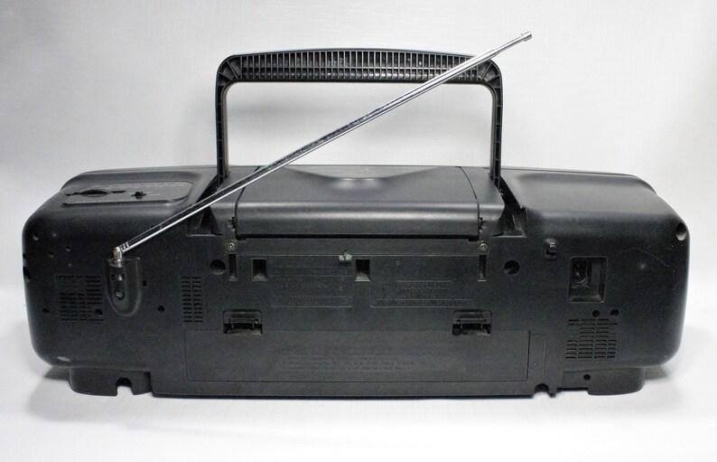 Vintage Boombox CD and Cassette Tape Sync Dubbing Recorder - Etsy