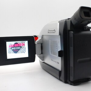 Vintage Panasonic Palmcorder Camcorder Video Camera Recorder Micro VHS ...