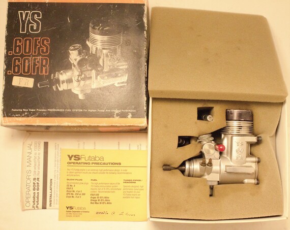 Vintage YS 60 FR Pressurized Fuel System RC Model Airplane - Etsy