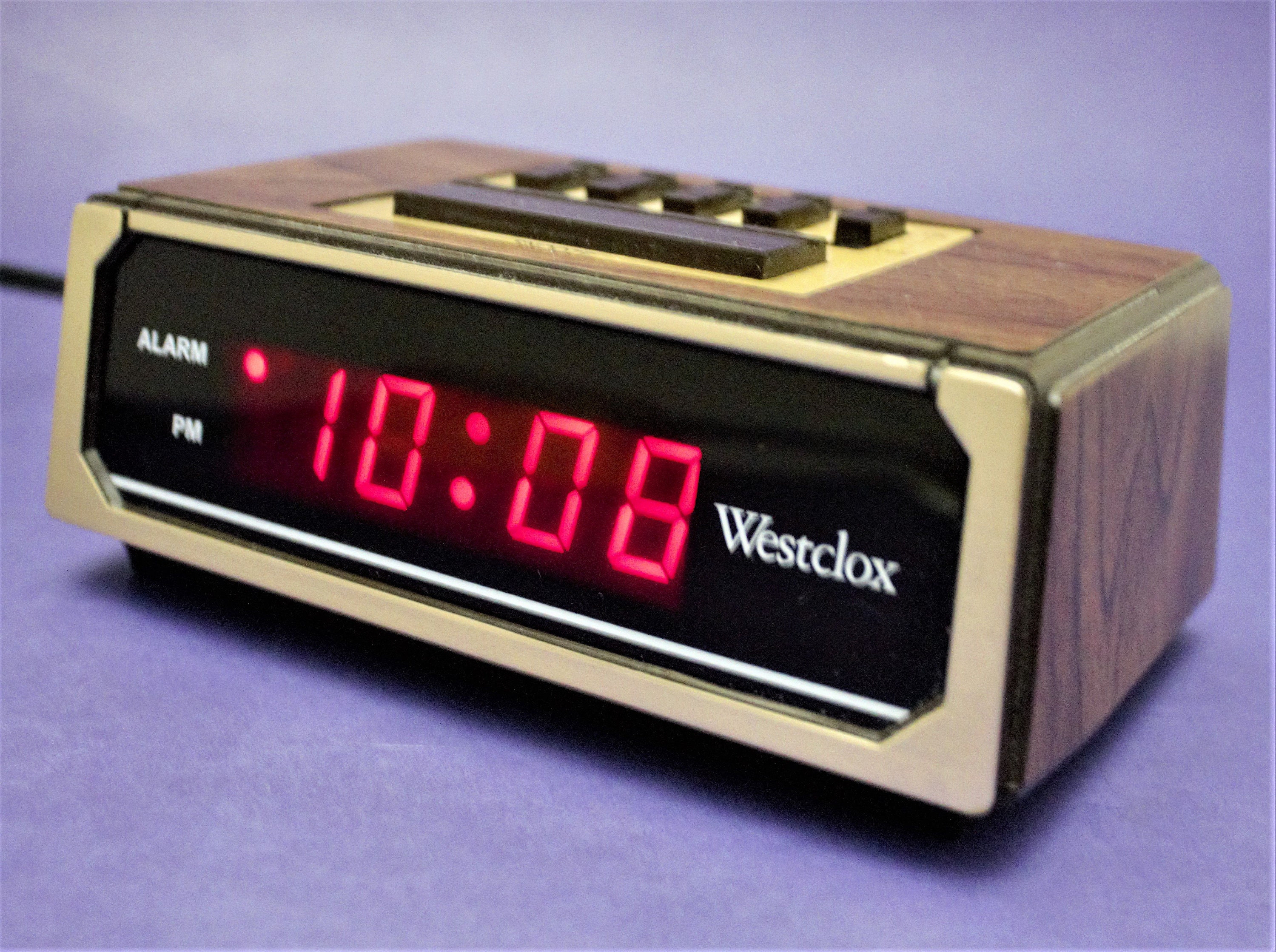 Retro Digital Alarm Clock