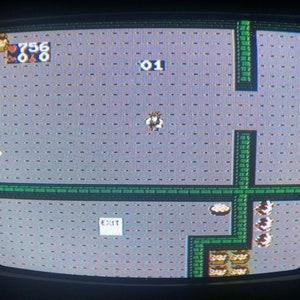 Vintage Nintendo Game Gauntlet Black Unlicensed Cart Original NES 8-bit ...