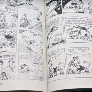 Vintage 1980s Calvin and Hobbes Comic Book Comic Strip Collection Bill ...