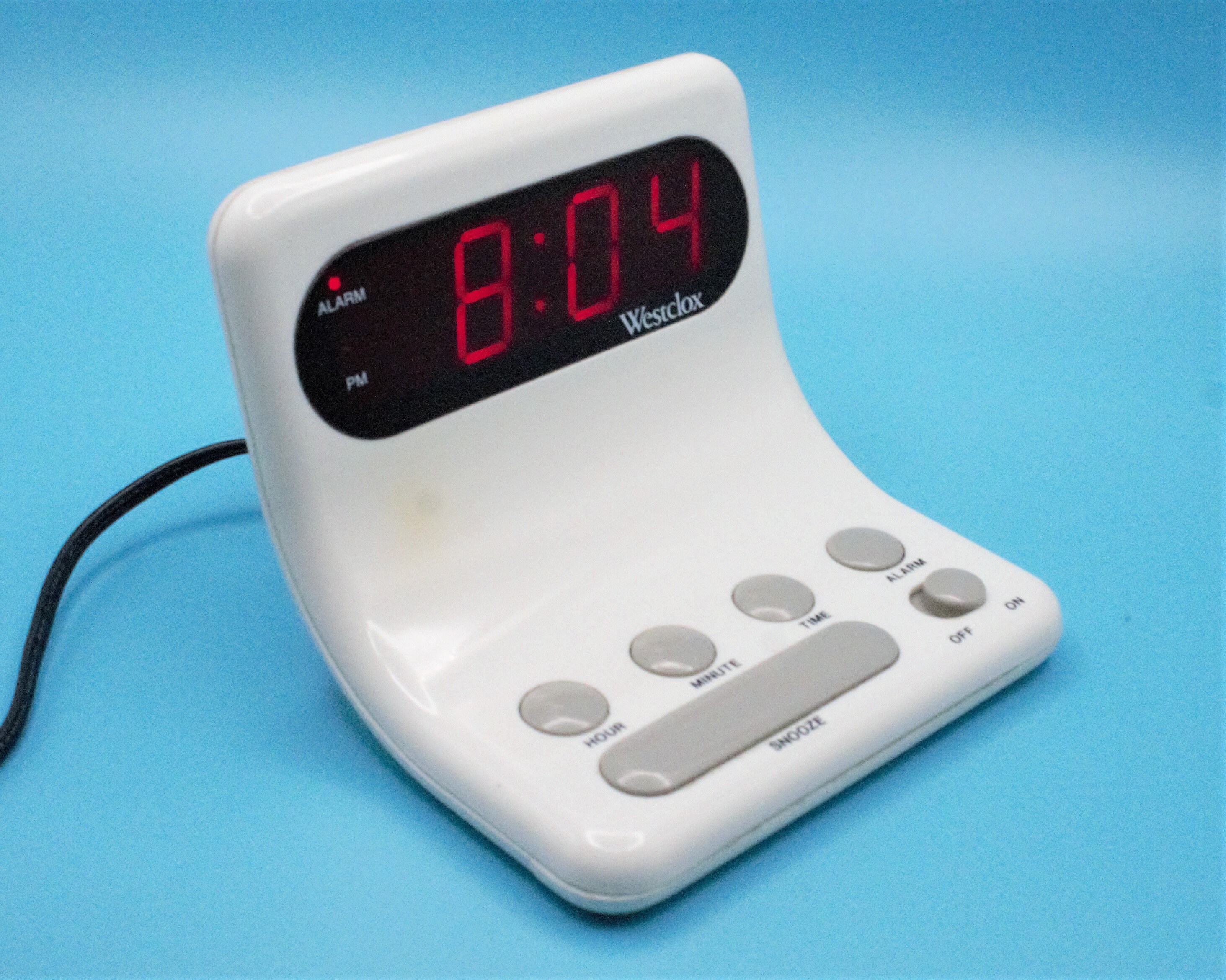 Vintage Digital Alarm Clock Red LED Time Display Buzzer Tone - Etsy