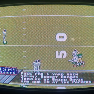 Vintage SEGA Game NFL 95 Original Genesis Video Cartridge SEGA Sports ...