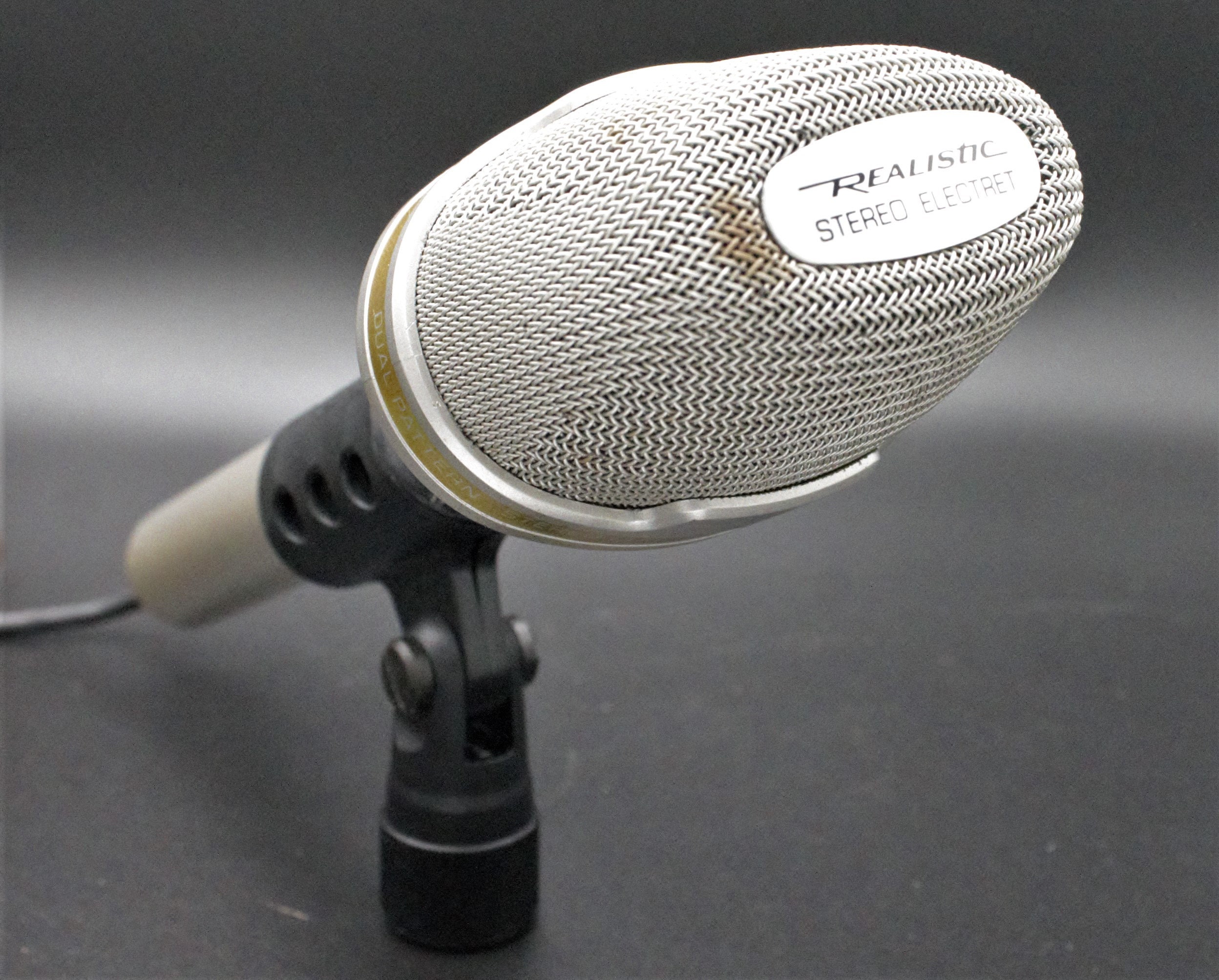 Vintage Condenser Microphone Realistic Stereo Mic Dual - Etsy