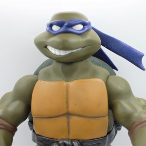 Vintage Large Teenage Mutant Ninja Turtles Action Figure Donatello ...