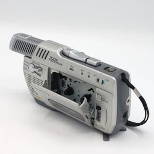 Vintage Sony Micro-cassette Audio Tape Recorder Zoom Microphone Auto ...