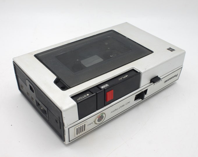 Vintage Panasonic Cassette Tape Recording Audio Recorder Built in ...
