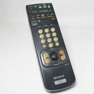 Vintage 1990s Sony TV Remote Control RM-Y902 - Etsy
