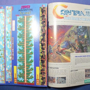 Nintendo Power 1992 Issue Darkwing Duck Contra 3 Game Boy Work - Etsy