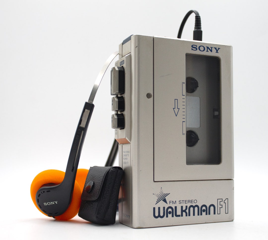Vintage Sony Walkman F1 1980s Personal Stereo Cassette Tape Player FM ...