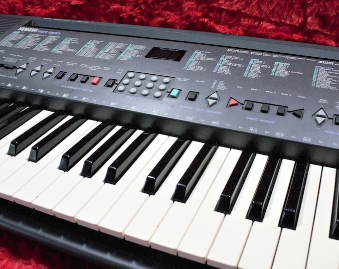Vintage Yamaha PSR-300 Synth Keyboard Electronic Piano Digital Sound ...
