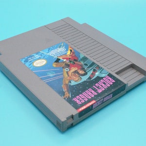 Vintage Nintendo Video Game Cartridge Rocket Ranger Original NES 8-bit ...