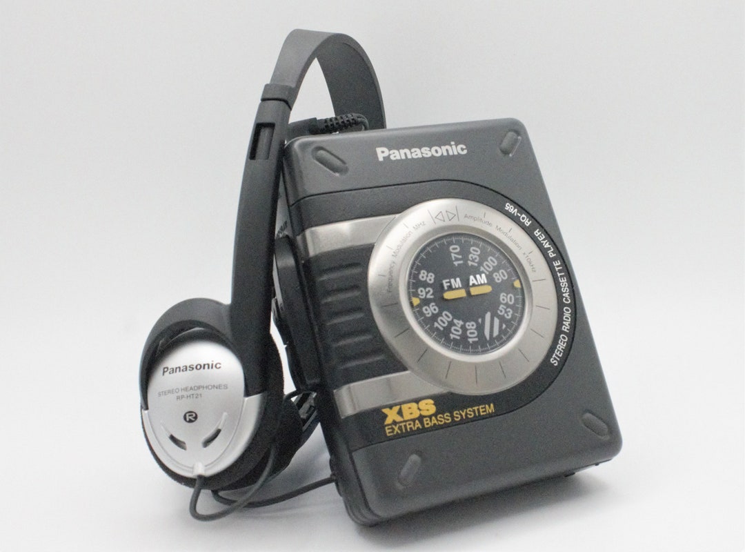 Vintage Panasonic XBS Cassette Player Personal Portable Stereo Am-fm ...