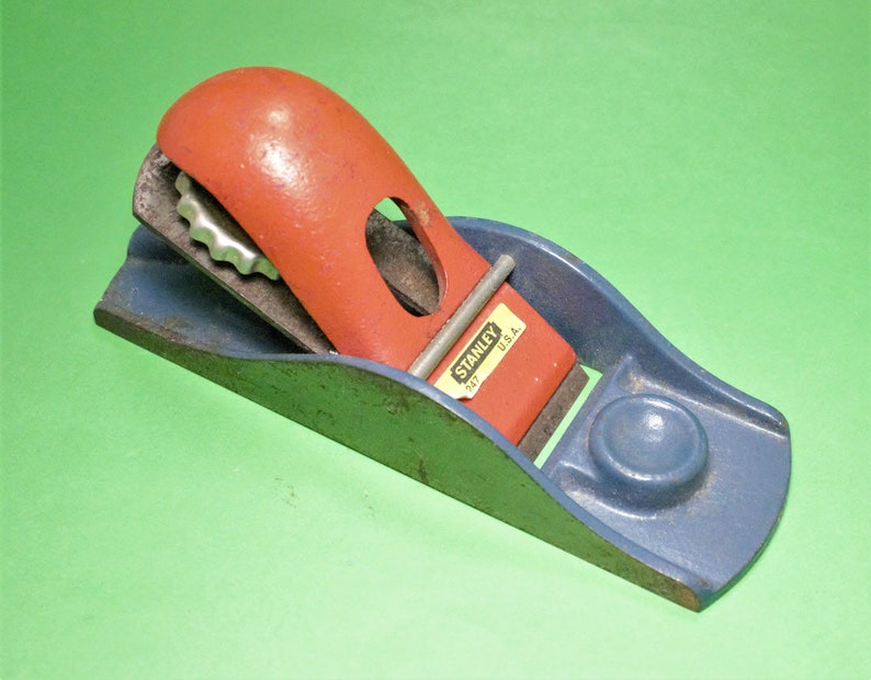 Vintage Stanley Wood Plane Hand Planer Tool Cast Iron Tempered - Etsy