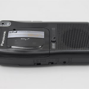 Vintage Panasonic Micro Cassette Tape Recorder Built in Microphone ...